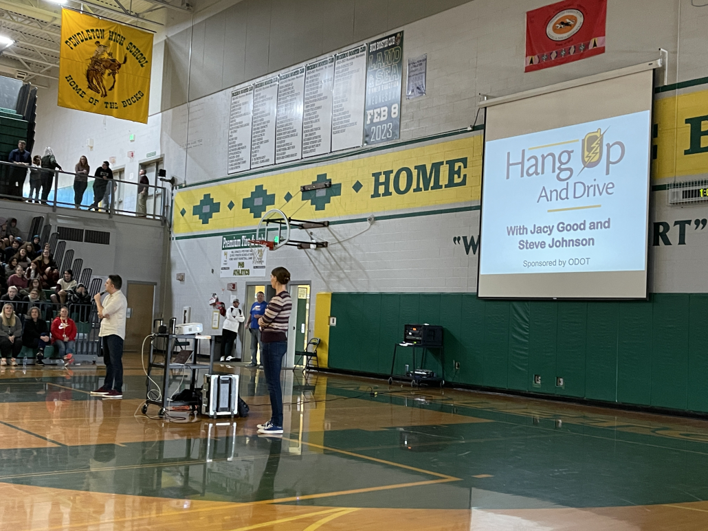 Pendleton High School Hang Up and Drive Assembly - Pendleton School ...