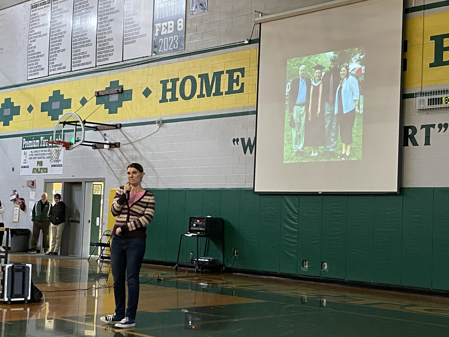 Pendleton High School Hang Up and Drive Assembly - Pendleton School ...
