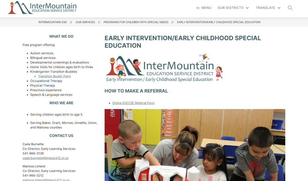 Education Links and Resources - Pendleton School District