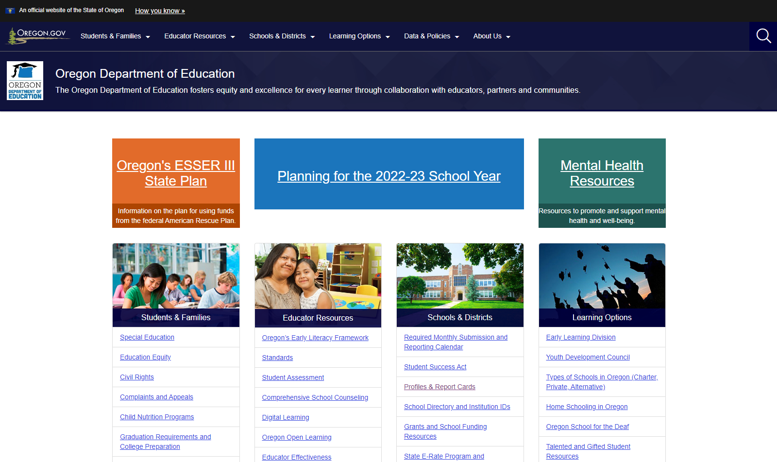 Education Links and Resources - Pendleton School District