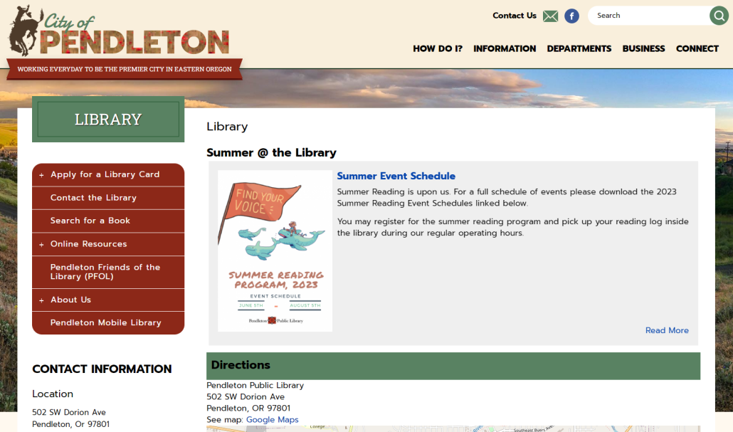 Education Links and Resources - Pendleton School District