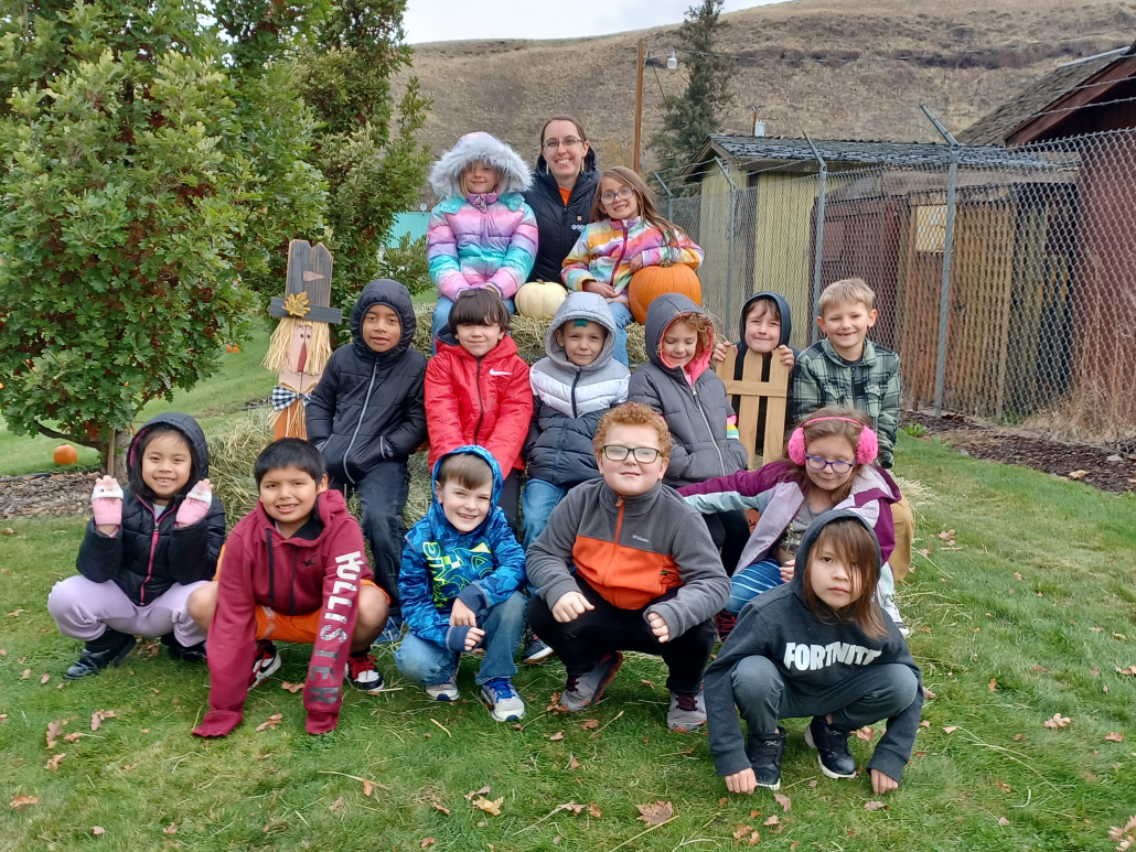 1st Grade Pumpkin Patch at Washington - Pendleton School District