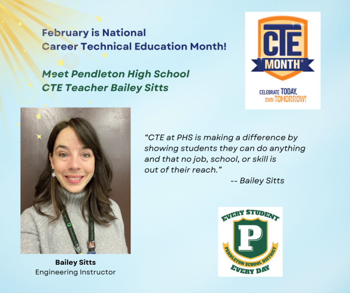 CTE Spotlight - Bailey Sitts - Pendleton School District