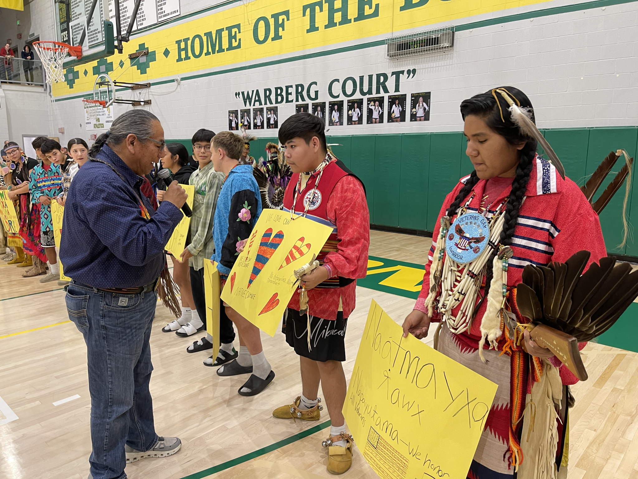 Tribal Dance Presentation at PHS - Pendleton School District